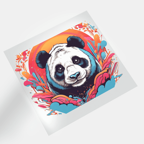 Cute Panda Vibes - DTF Transfer - Direct-to-Film - Spread Panda ...