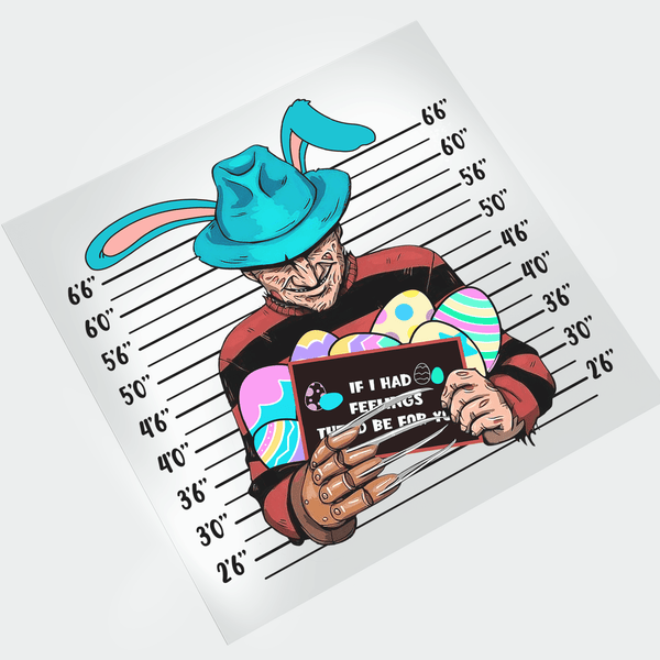 Easter Slasher: Freddy Krueger | DTF Transfer - Direct-to-Film: Haunt ...