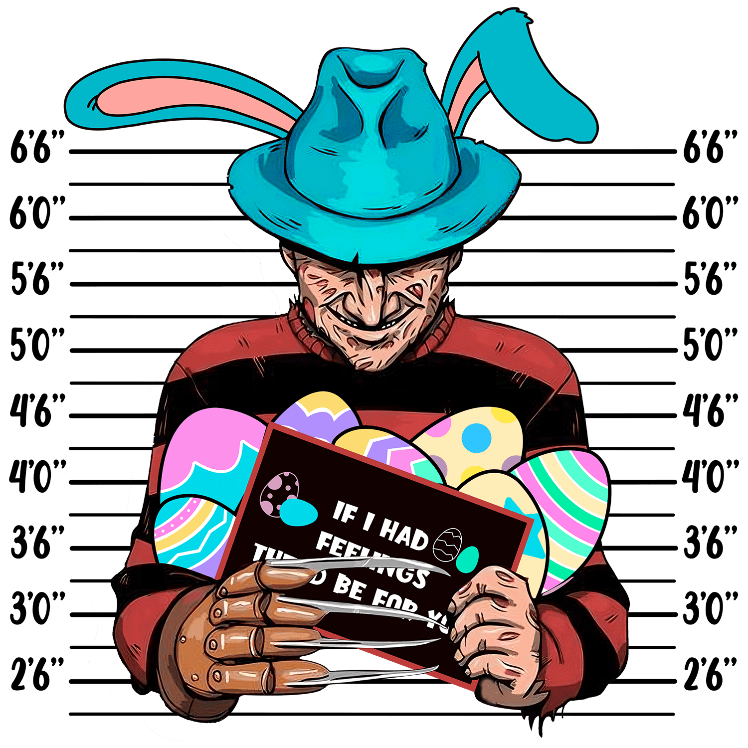 Easter Slasher: Freddy Krueger | DTF Transfer - Direct-to-Film: Haunt ...