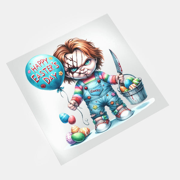 Easter Horror: Chucky DTF Transfer - Direct-to-Film: Add a Playfully ...