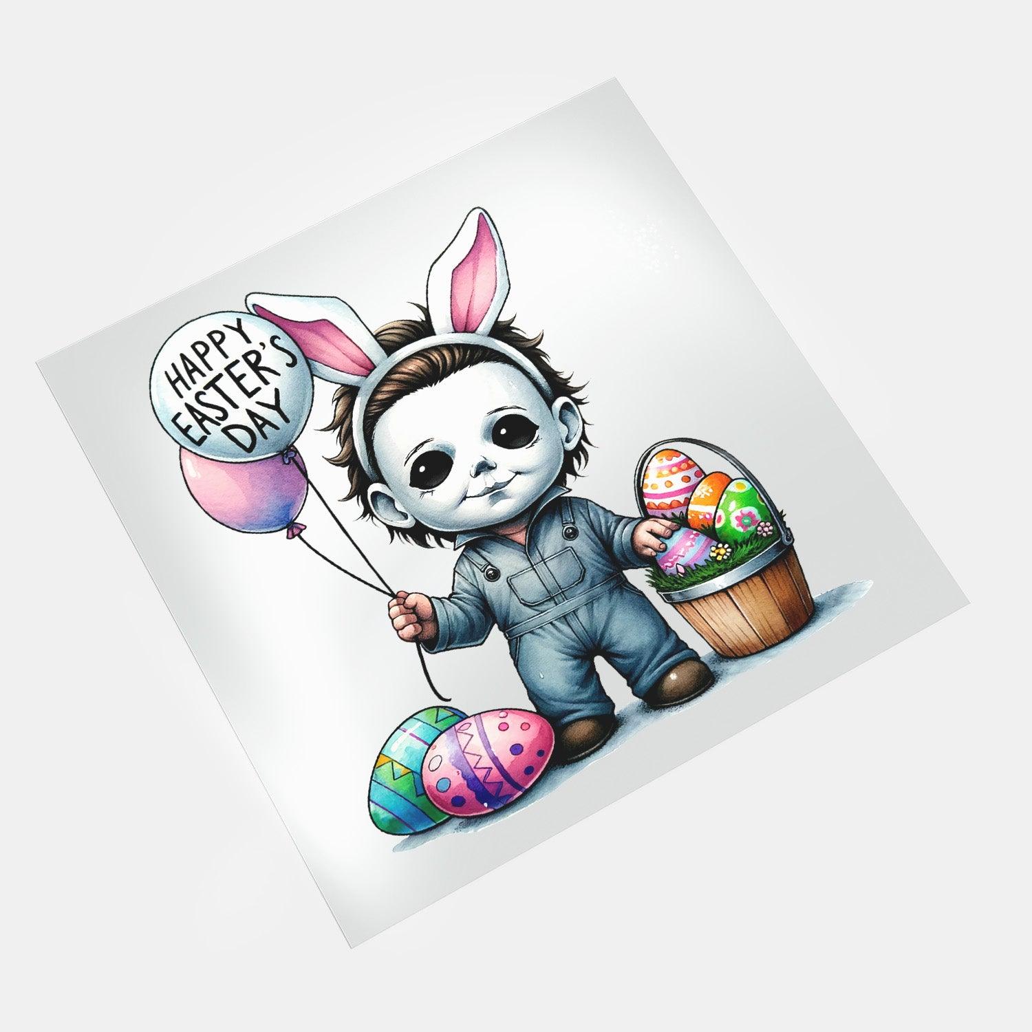 Easter Horror: Michael Myers DTF Transfer - Direct-to-Film: Add a ...