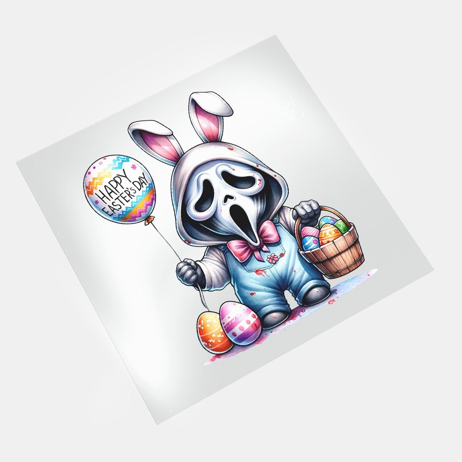 Easter Horror: Bunny Reaper DTF Transfer - Direct-to-Film: Infuse a ...