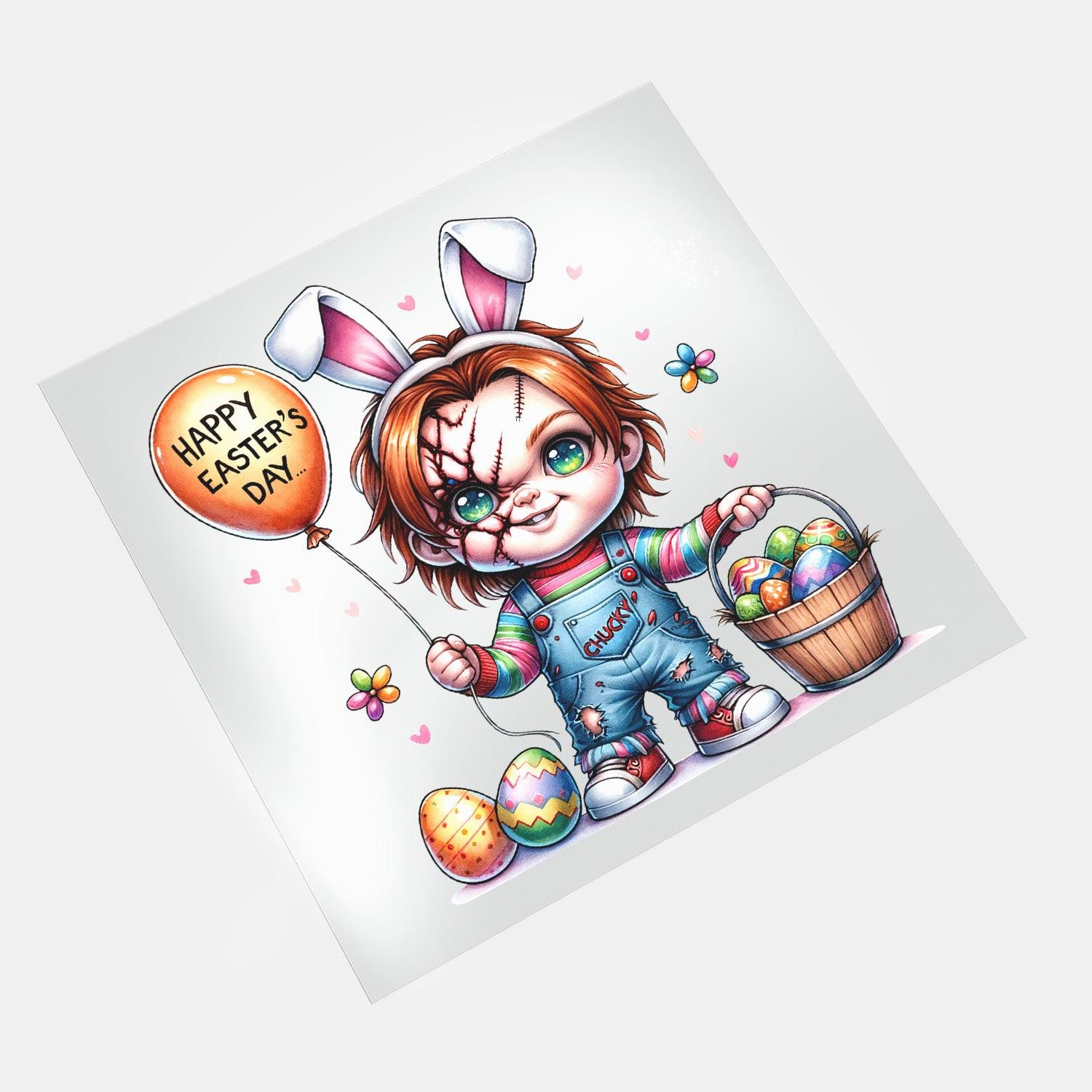 Easter Bunny Ears: Chucky DTF Transfer - Direct-to-Film: Add a ...