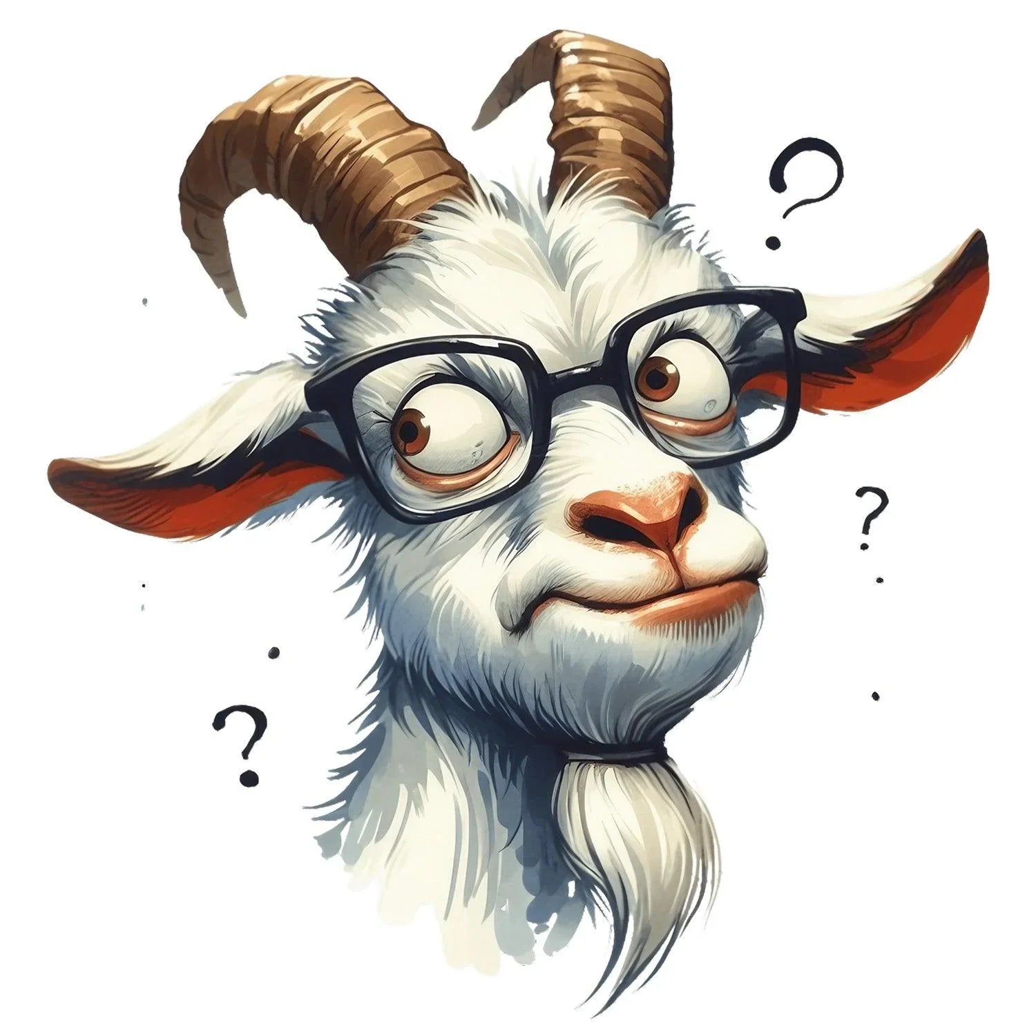 Cute Farm Animals: Ideas Goat DTF Transfer - Direct-to-Film: Infuse ...