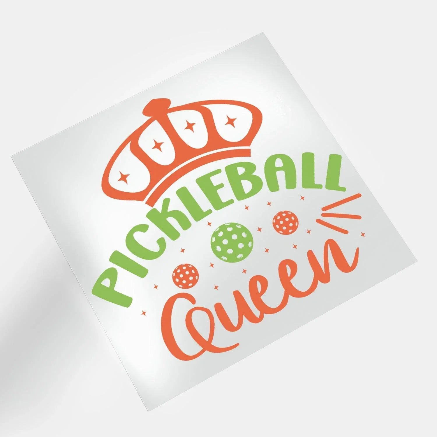 Pickleball: Pickleball Queen - DTF Transfer - Direct-to-Film - Rule the ...
