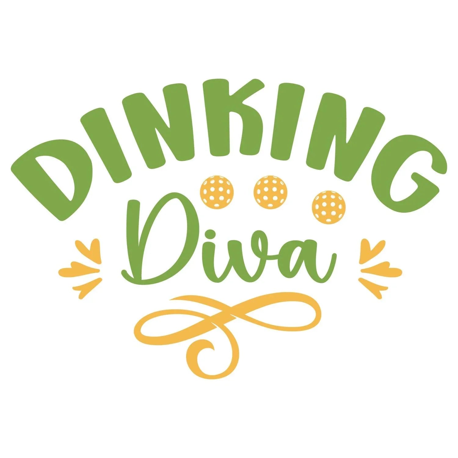 Pickleball: Dinking Diva - DTF Transfer - Direct-to-Film - Master of ...