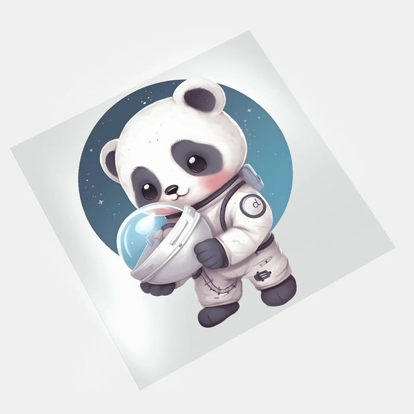 Cute Panda Vibes: Space Panda II - DTF Transfer - Direct-to-Film ...