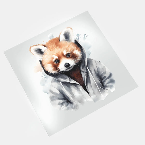 Red Panda: Hoodie Red Panda - DTF Transfer - Direct-to-Film - Cozy ...