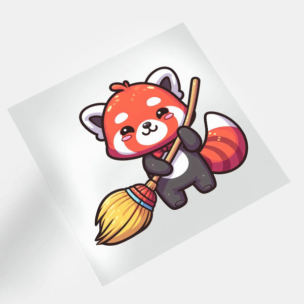 Red Panda: Sweeping Red Panda - DTF Transfer - Direct-to-Film - Tidy ...