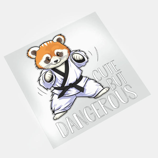 Red Panda: Cute But Dangerous - DTF Transfer - Direct-to-Film ...