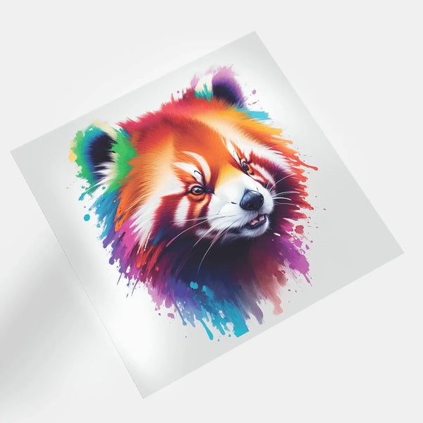 Red Panda: Watercolor Artwork - DTF Transfer - Direct-to-Film - Serene ...