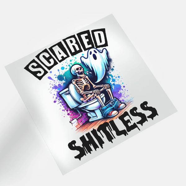 Spooky Dad - Scared Shitless - DTF Transfer - Direct-to-Film – Mugsie