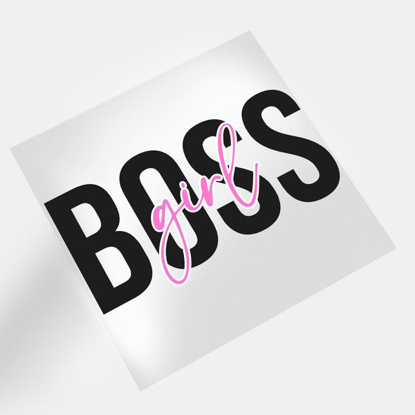 Girl Boss - DTF Transfer - Direct-to-Film - Own Your Success – Mugsie