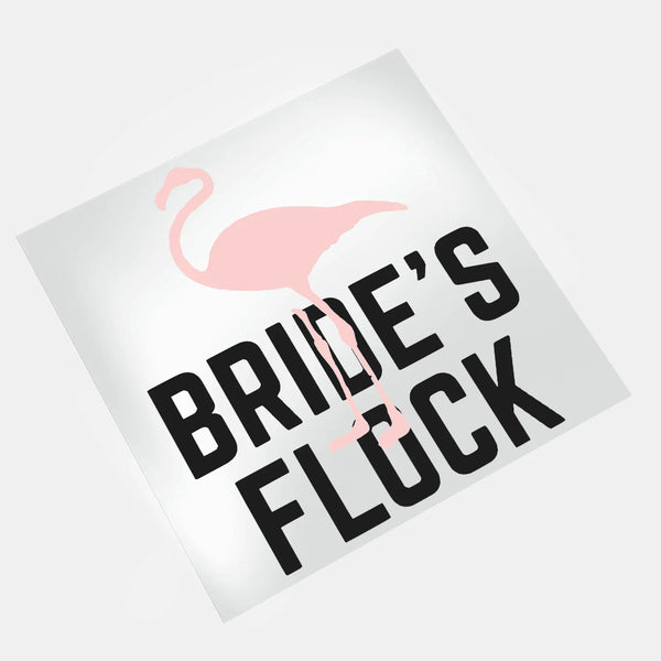 Bride Mode: Bride's Flock - DTF Transfer - Direct-to-Film - Bridal Crew ...