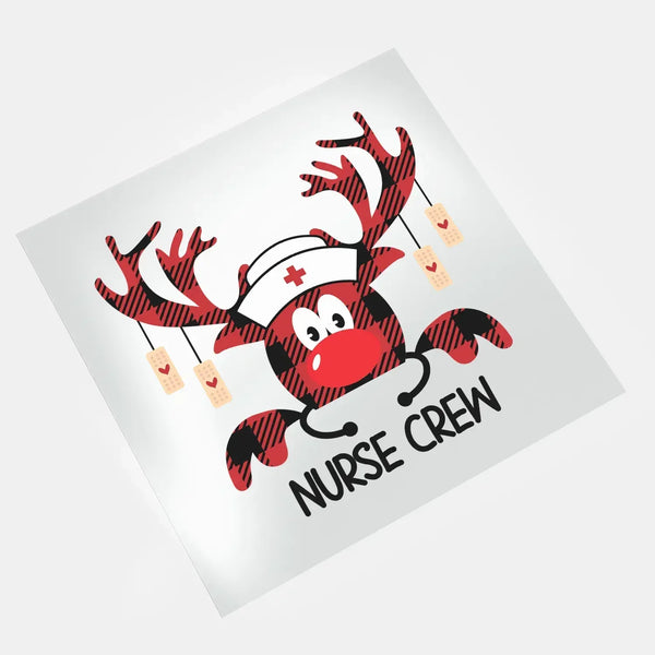 DTF Transfer Sheets - Christmas Nurse Crew Design – Mugsie