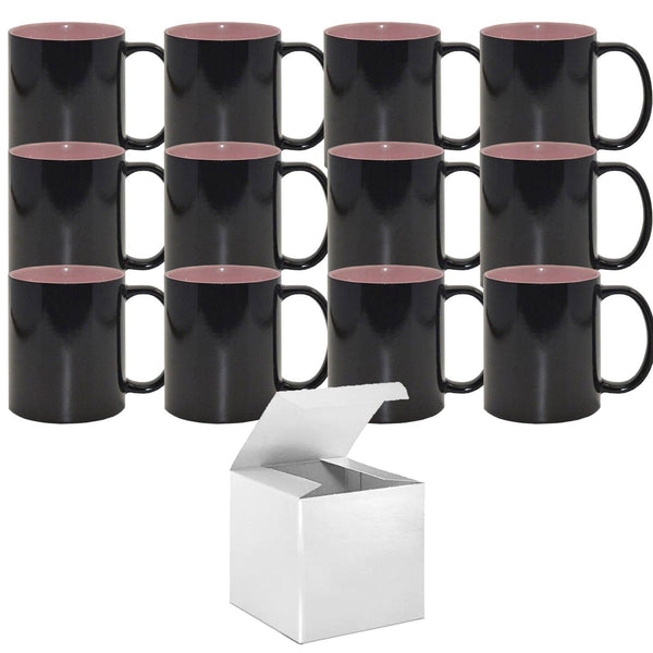 Shop Now and Experience the Magic! 12 Pack Color Changing Mugs - Pink ...